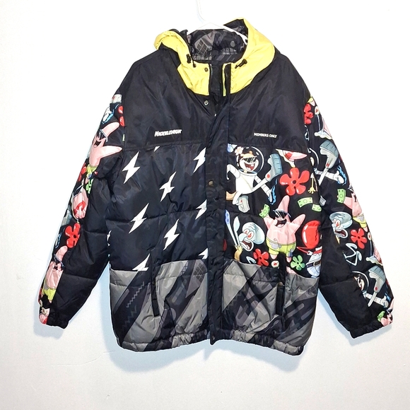 Nickelodeon | Jackets & Coats | Spongebob Puffer Jacket | Poshmark